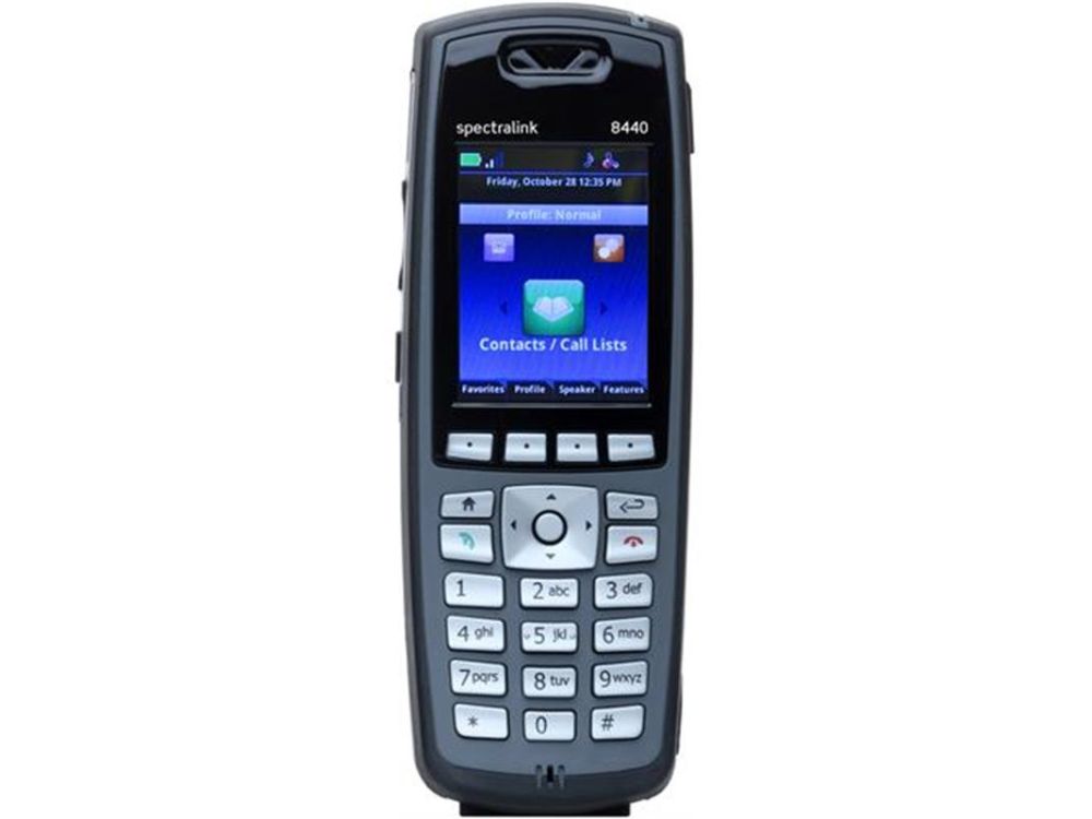 Spectralink SpectraLink 8440, Black w Lync, w/o batt & charger ...