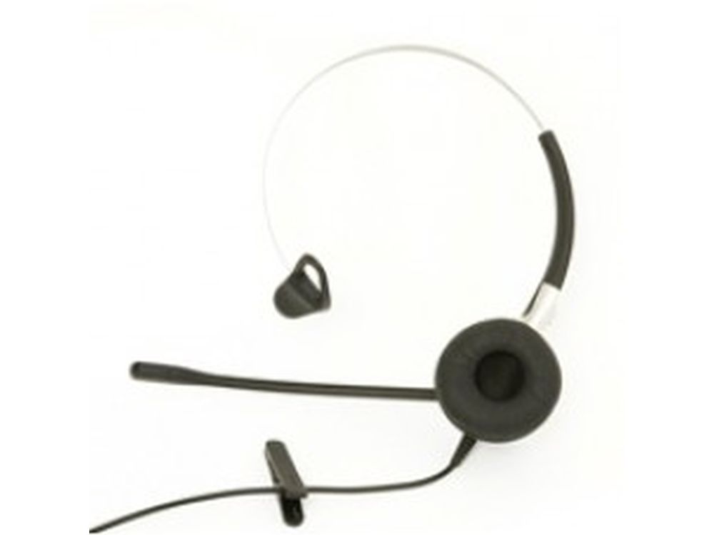 Ascom Headset "mic on boom" with QD | Televersal.com